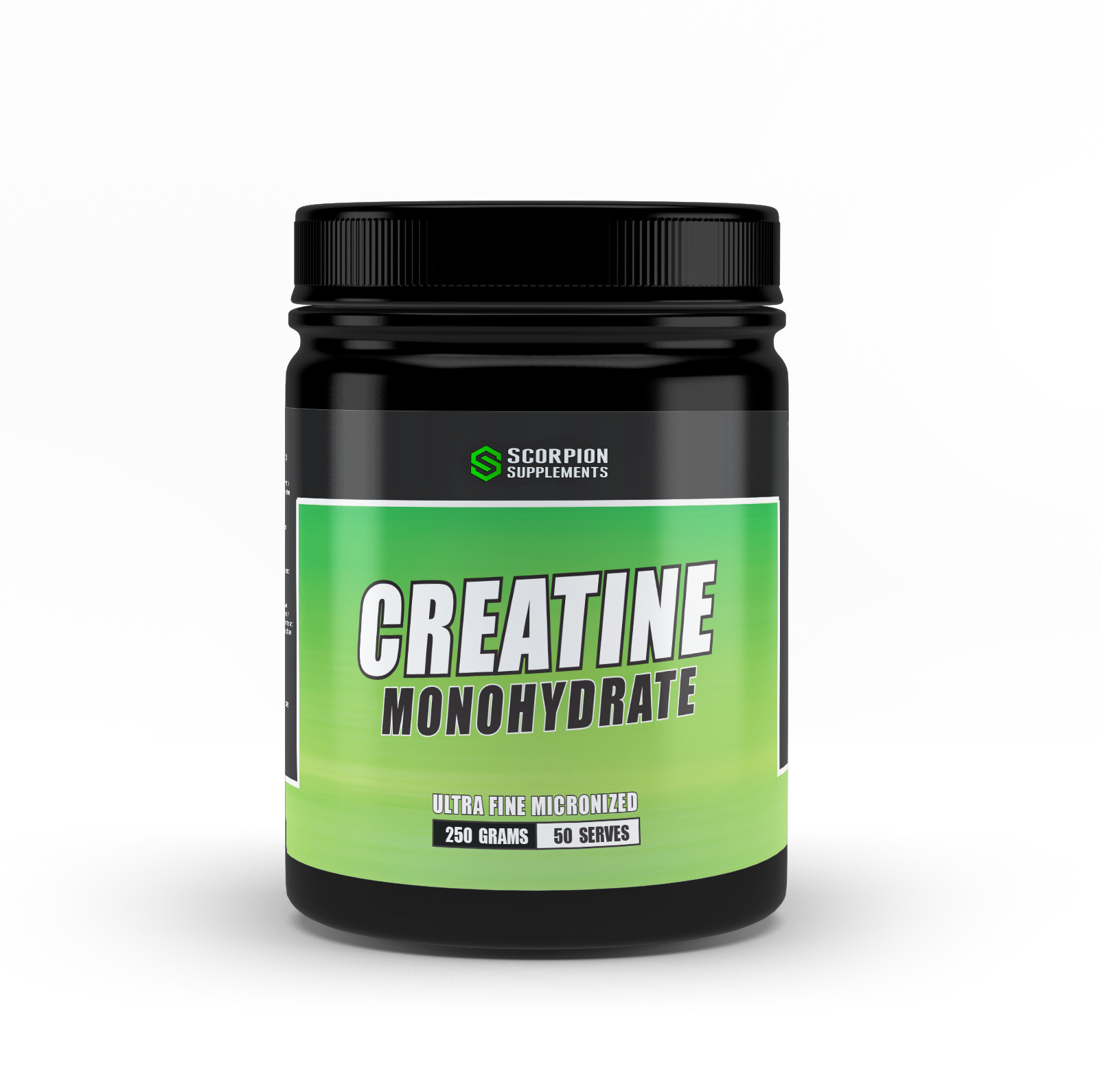 SCORPION CREATINE MONOHYDRATE 250g – Gymeez Health & Nutrition