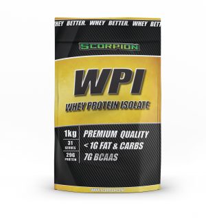 SCORPION WHEY PROTEIN ISOLATE 'WPI' – 1KG – Gymeez Health & Nutrition
